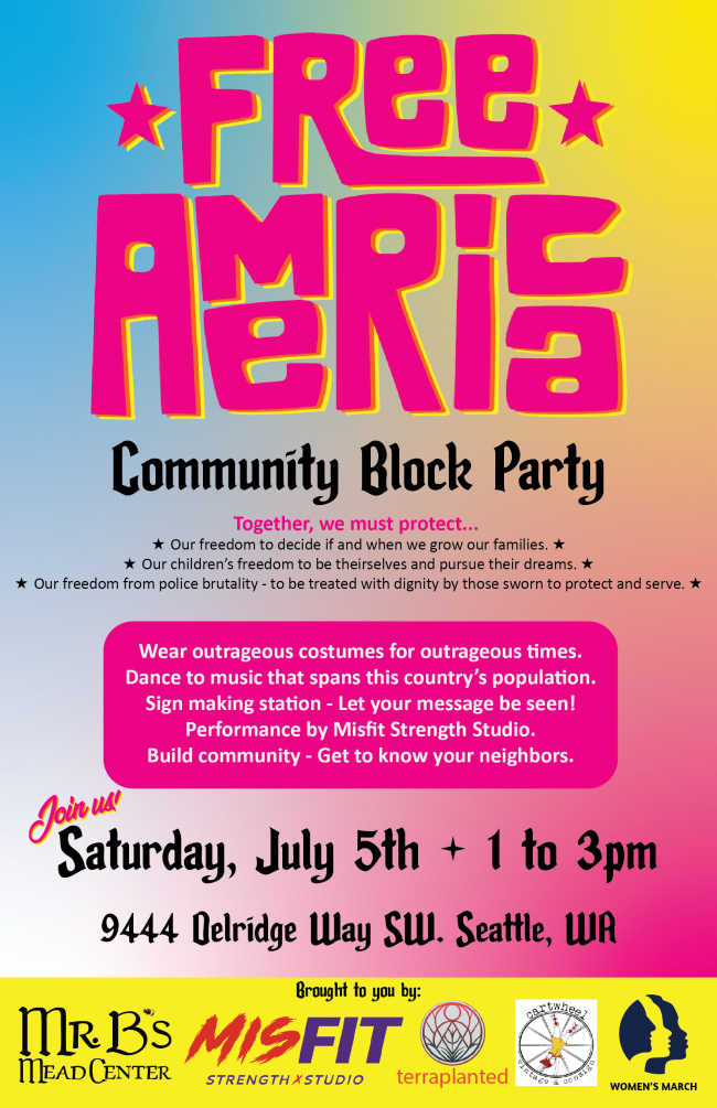 Free America Community Block Party set for July 5 in White Center ...